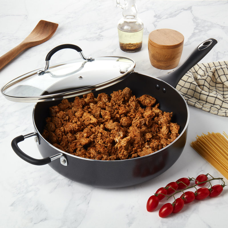 Denmark Tools for Cooks 6-Quart Nonstick Aluminum Jumbo Cooker Sauté ...