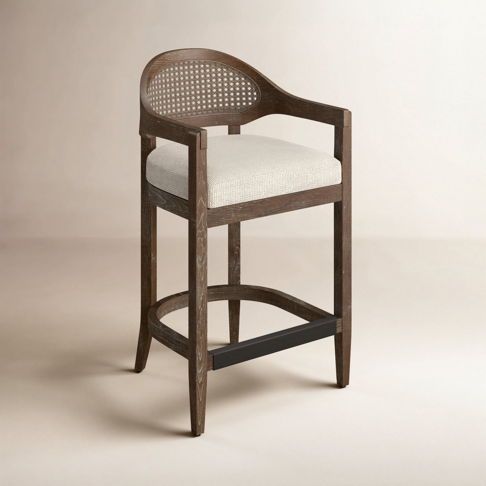 Wade Logan® Copley Cane Stool & Reviews | Wayfair