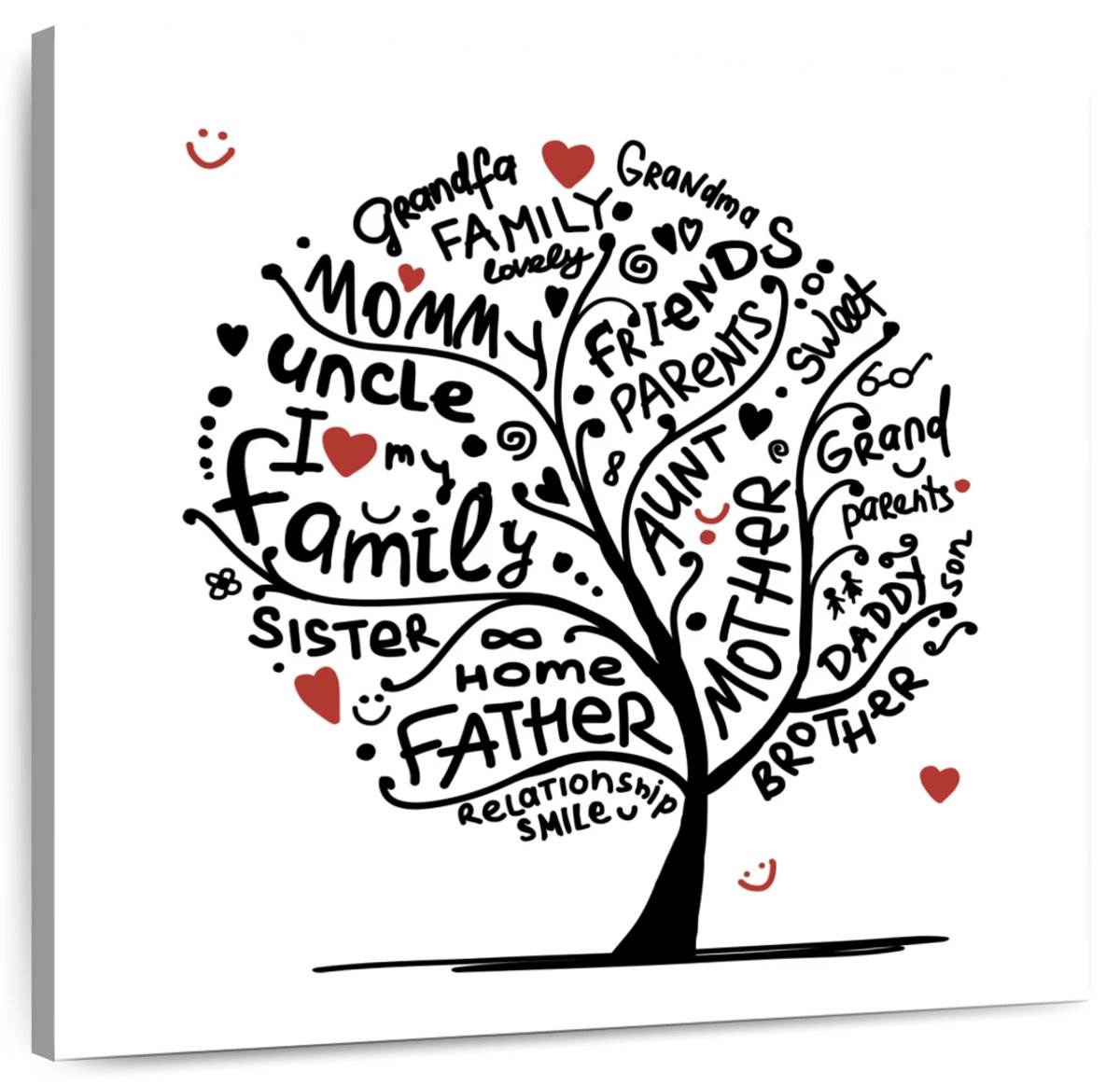 Trinx Family Words Tree | Wayfair