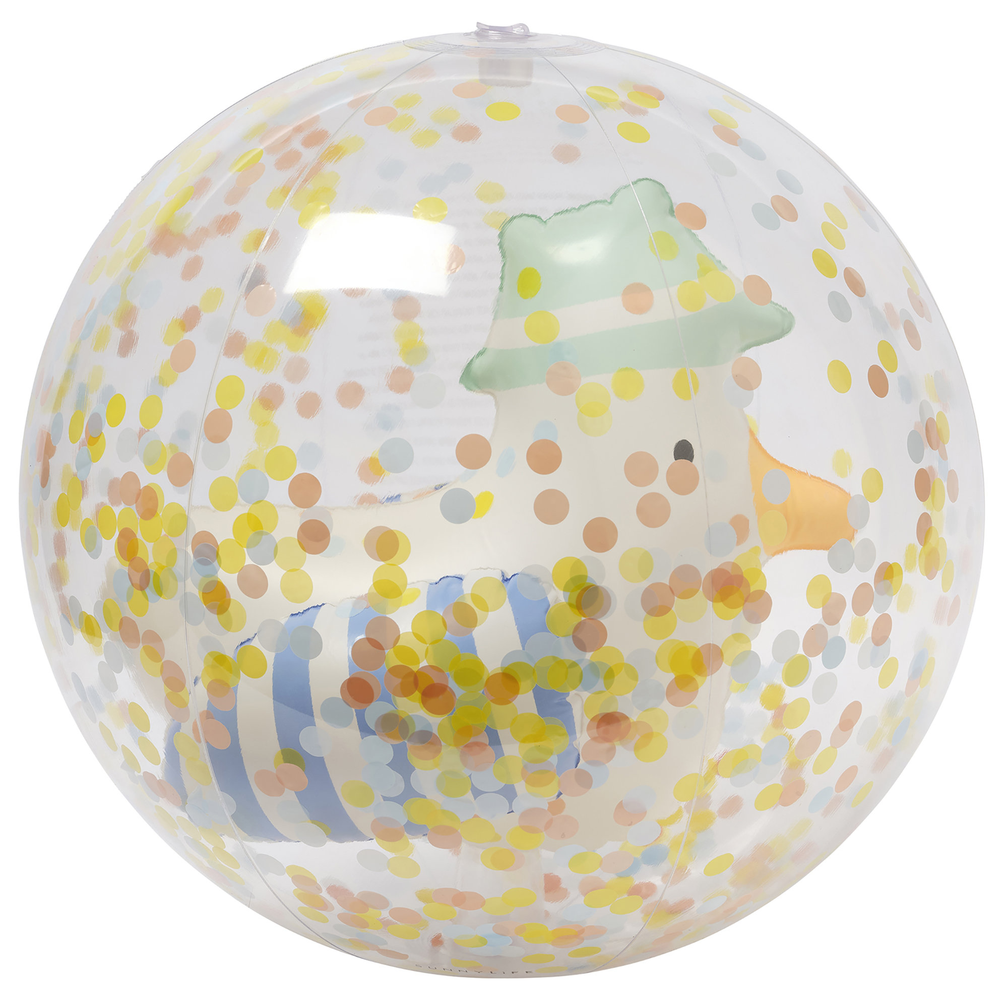 Sunnylife: 3D Inflatable Beach Ball - Sid The Seagull Blue Stripe - 13 ...