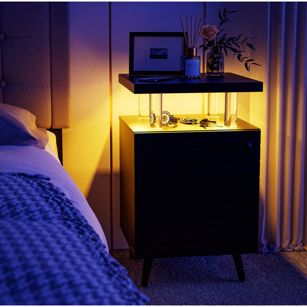 Wrought Studio™ Keyonnie Nightstand | Wayfair