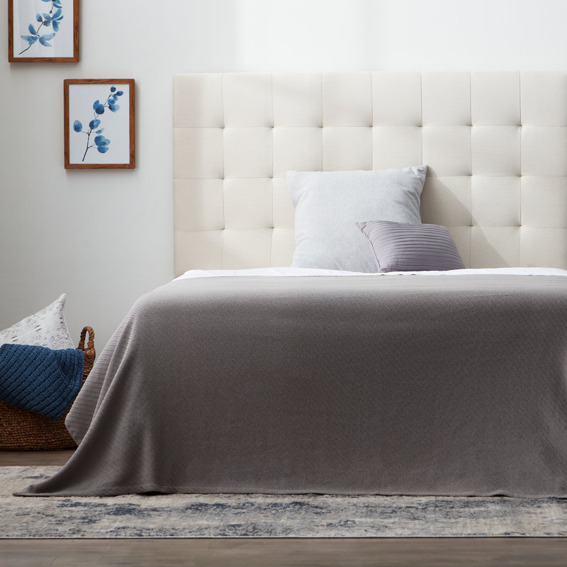 Wade Logan® Ashala Upholstered Panel Headboard & Reviews | Wayfair