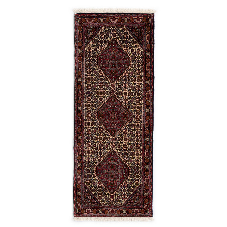 Vidal Masardis Rug in Brown/White | Wayfair.co.uk
