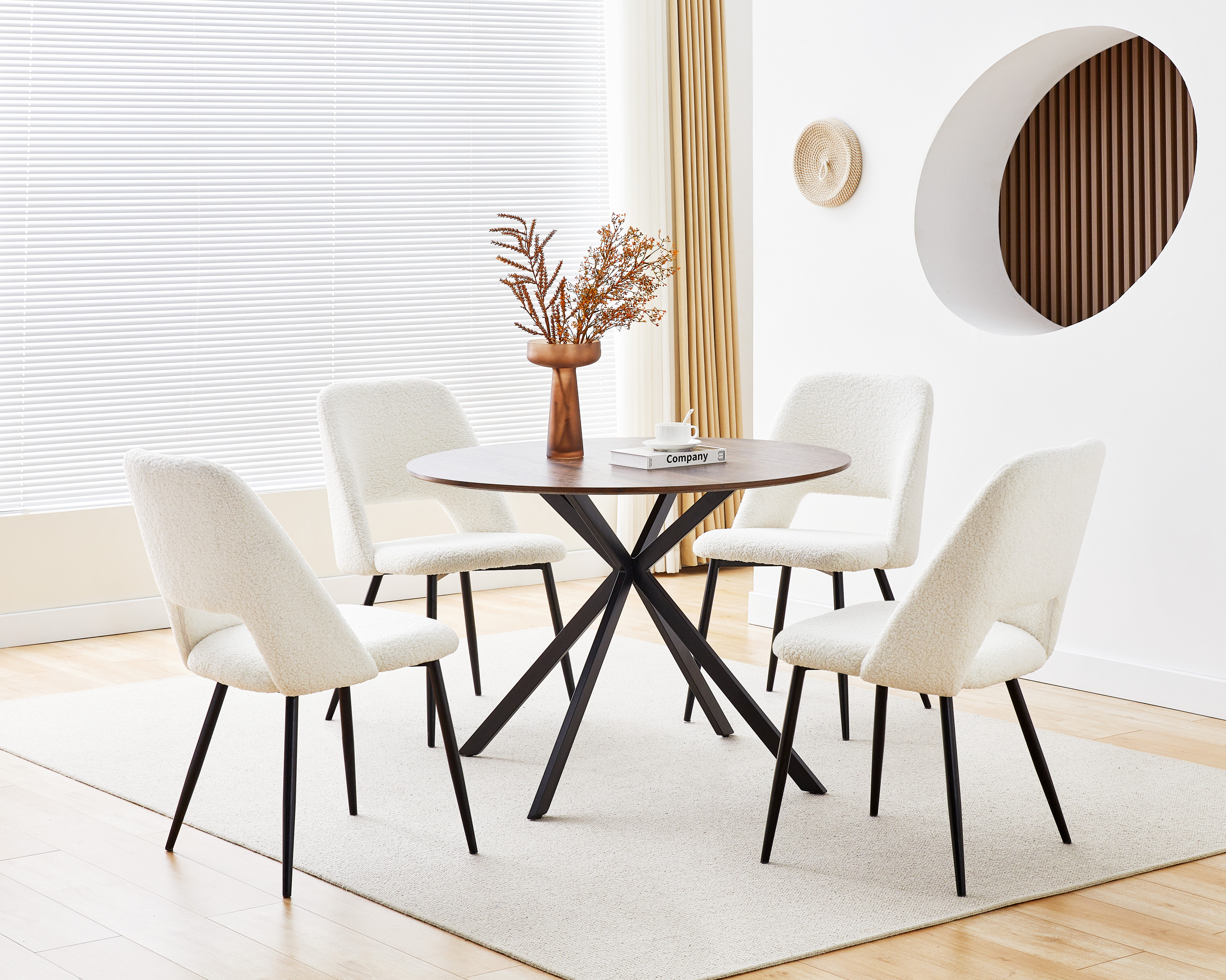 Corrigan Studio® Kyell Velvet Upholstered Metal Dining Side Chair & Reviews | Wayfair