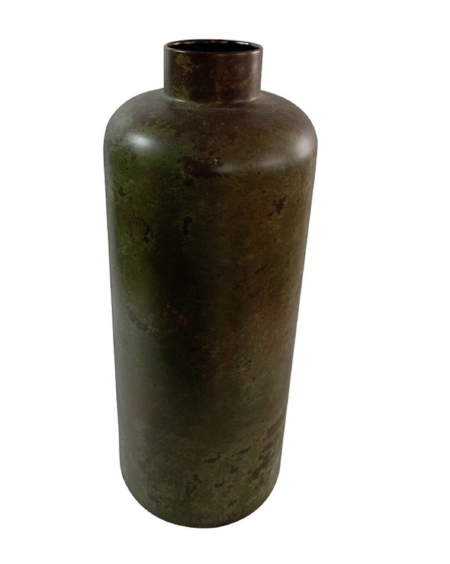 Ebern Designs Kashandra Large Iron Green Patina Vase - Wayfair Canada