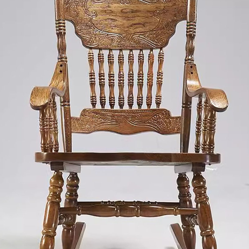 ChairVogue French wooden rocking chair | Wayfair
