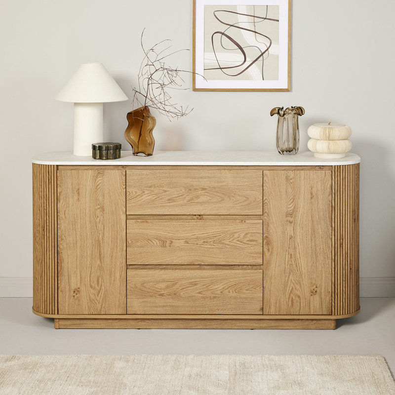 Natur Pur Beallsville Sideboard SB 160 | Wayfair.co.uk