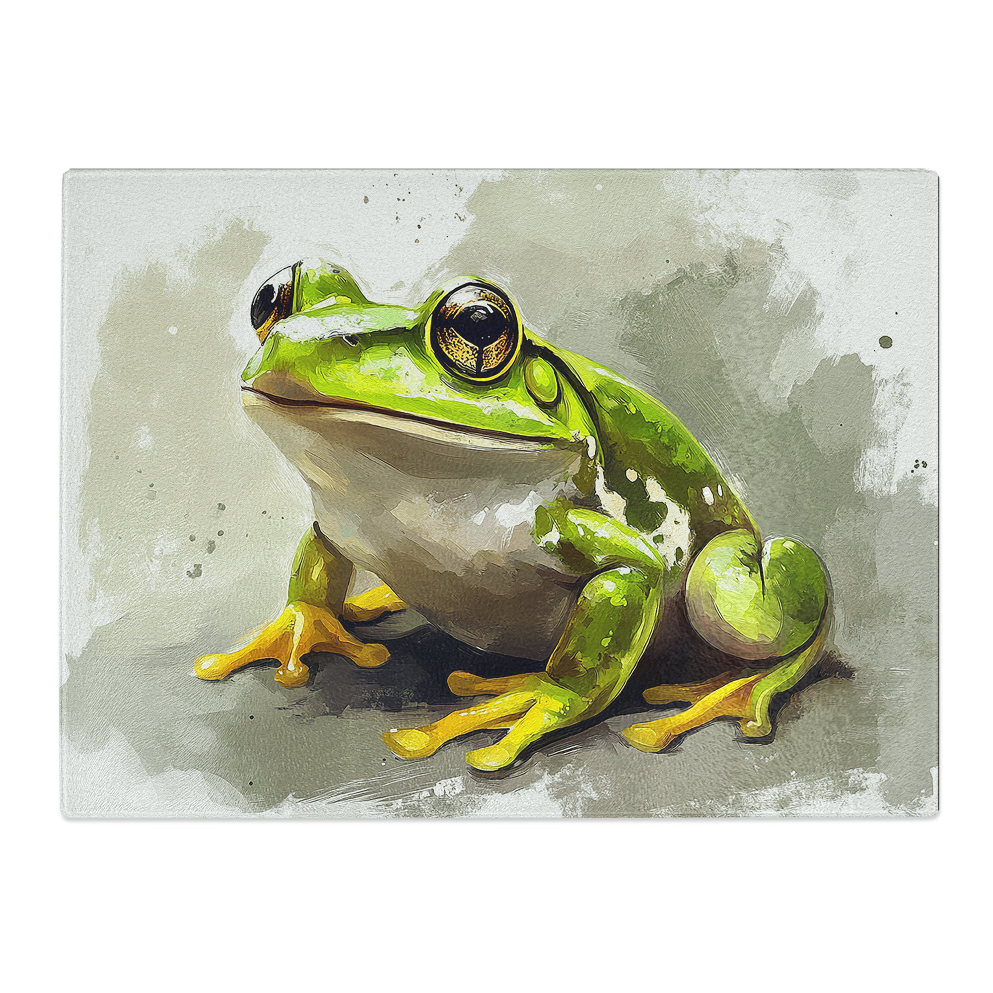 Metro Lane Frog Vol.1 Glass Chopping Board | Wayfair.co.uk