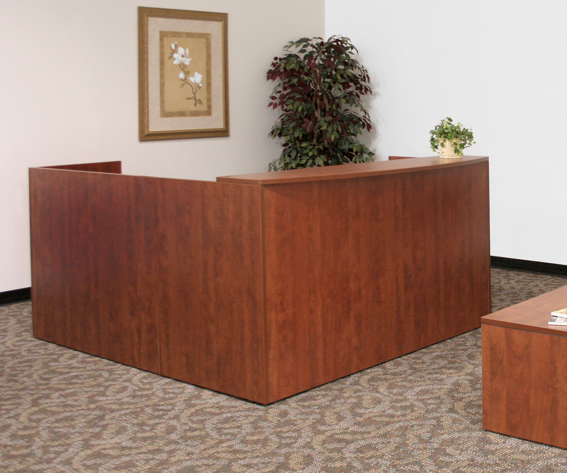Latitude Run® Legacy Reception Desk Return Shell | Wayfair