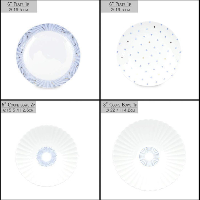 HANKOOK CHINAWARE Bone China Dinnerware Set - Service for 4 | Wayfair