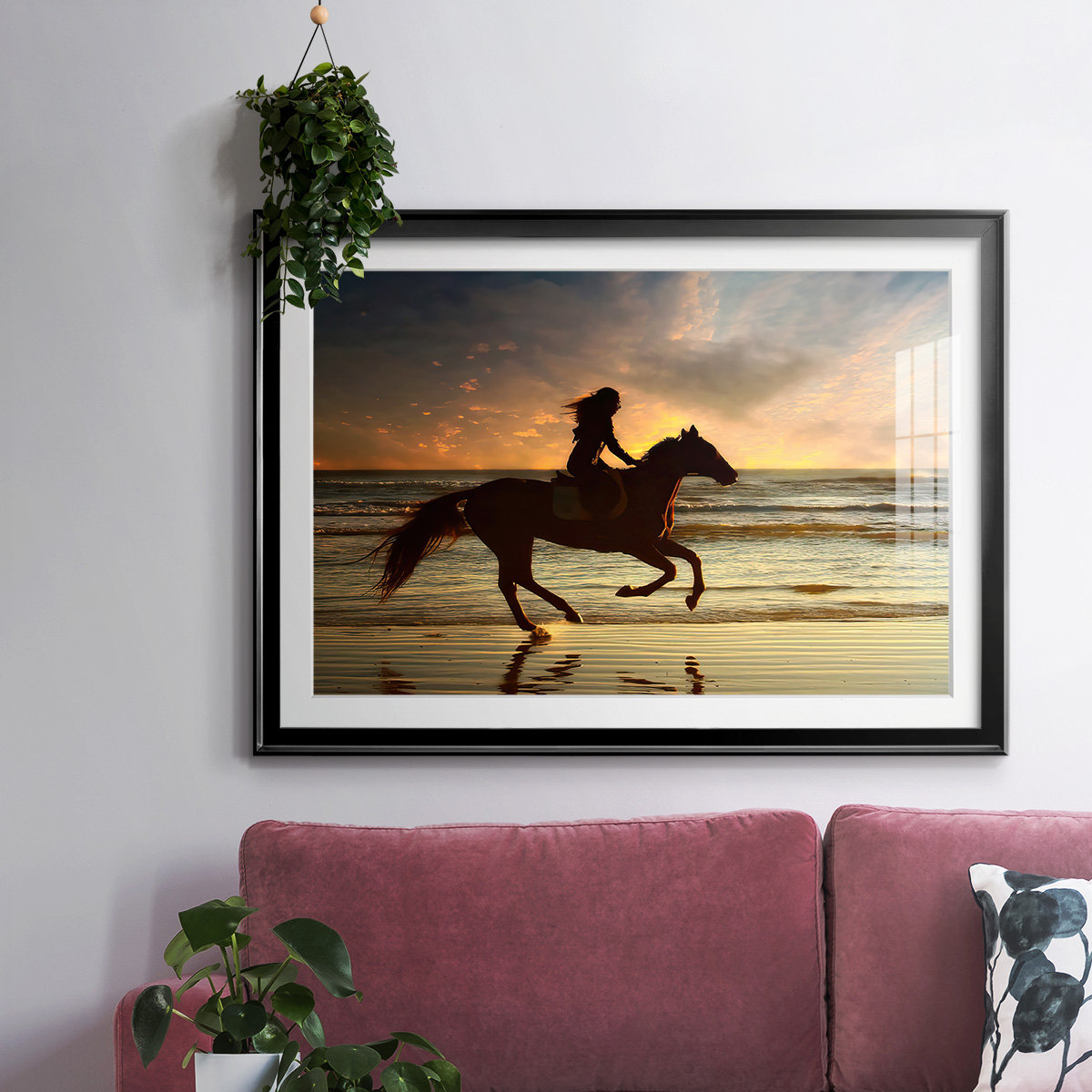 Highland Dunes Wave Runners V Framed On Paper Print | Wayfair
