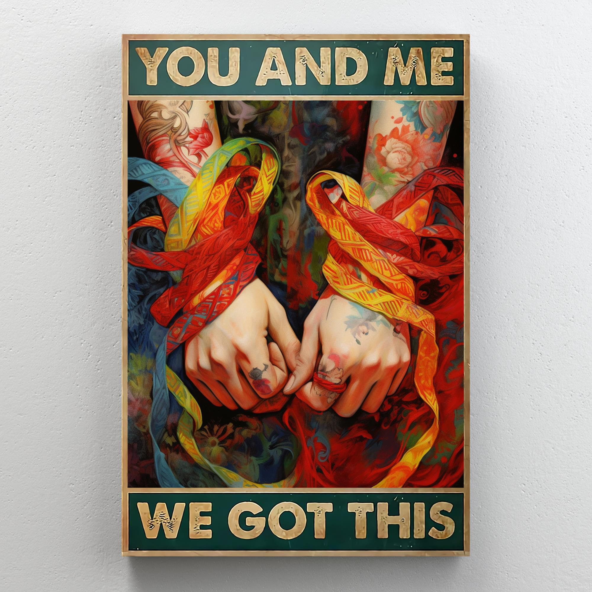 Trinx Tattoos Hand We Got This | Wayfair
