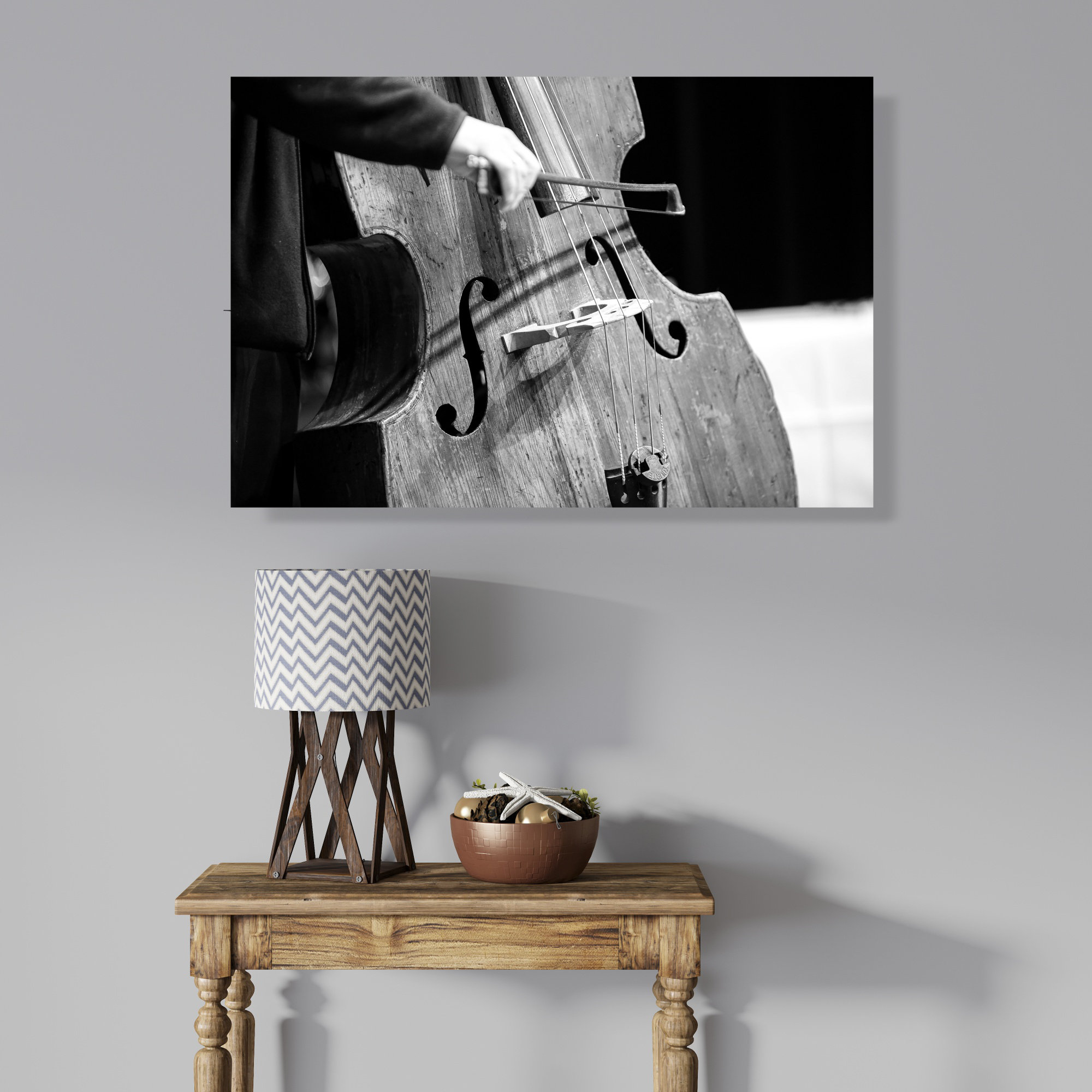 Ebern Designs Classical Musician with Cello for Artistic Decor | Wayfair