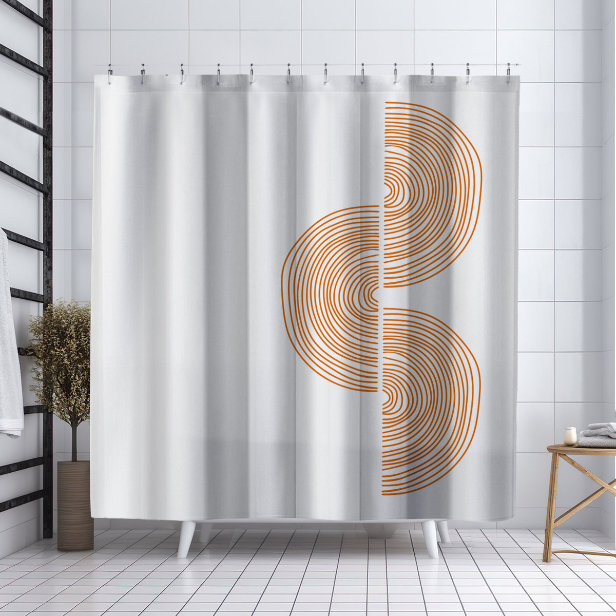 ULLI HOME Coco Shower Curtain | Wayfair
