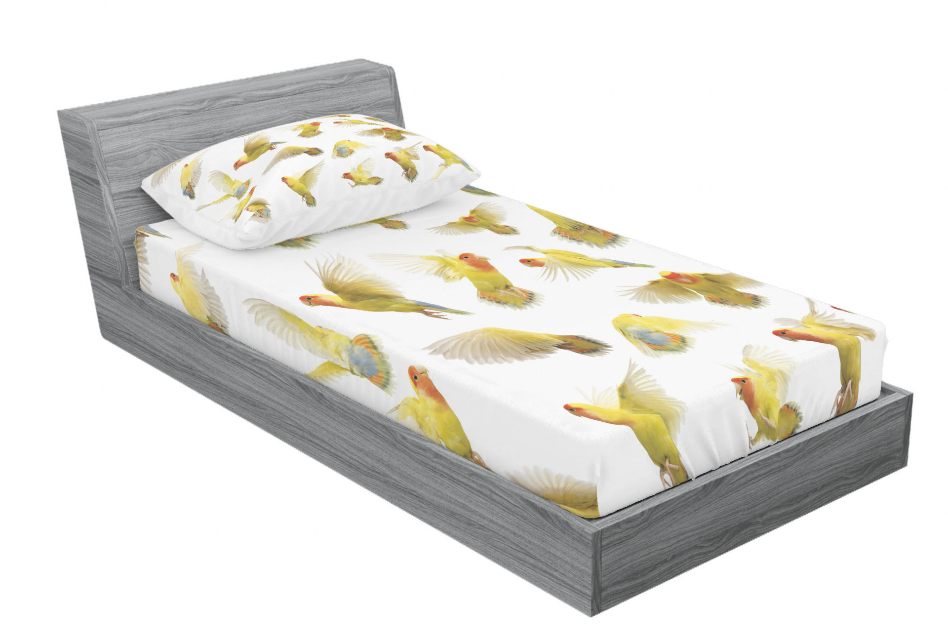 Ambesonne Birds Sheet Set | Wayfair