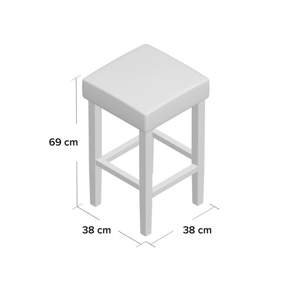 Ophelia & Co. Parnassus 69cm Stool & Reviews | Wayfair.co.uk