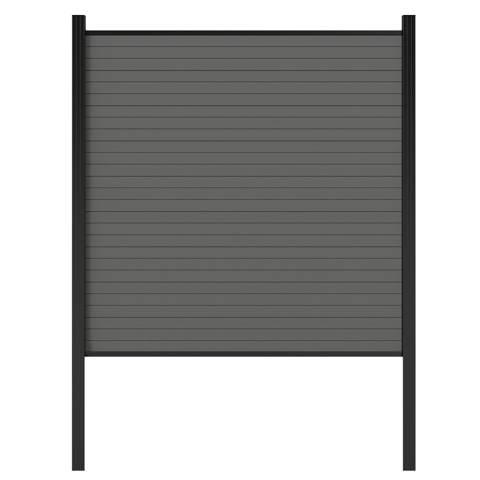 mondaria 8 Ft H X 6 Ft W Composite Privacy Fence Panels With 2 Posts ...