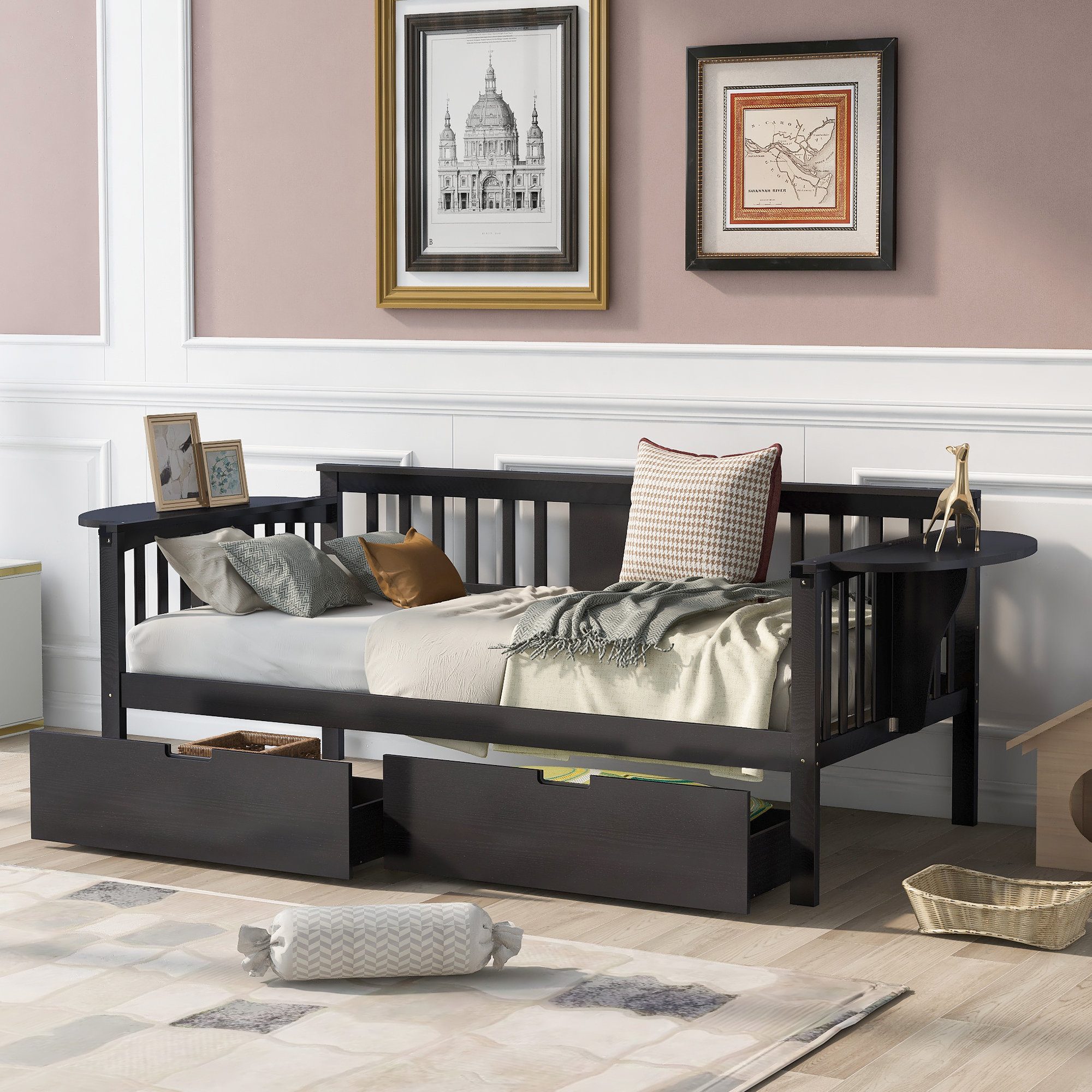 Red Barrel Studio® Rashann Daybed with Drawers & Reviews | Wayfair