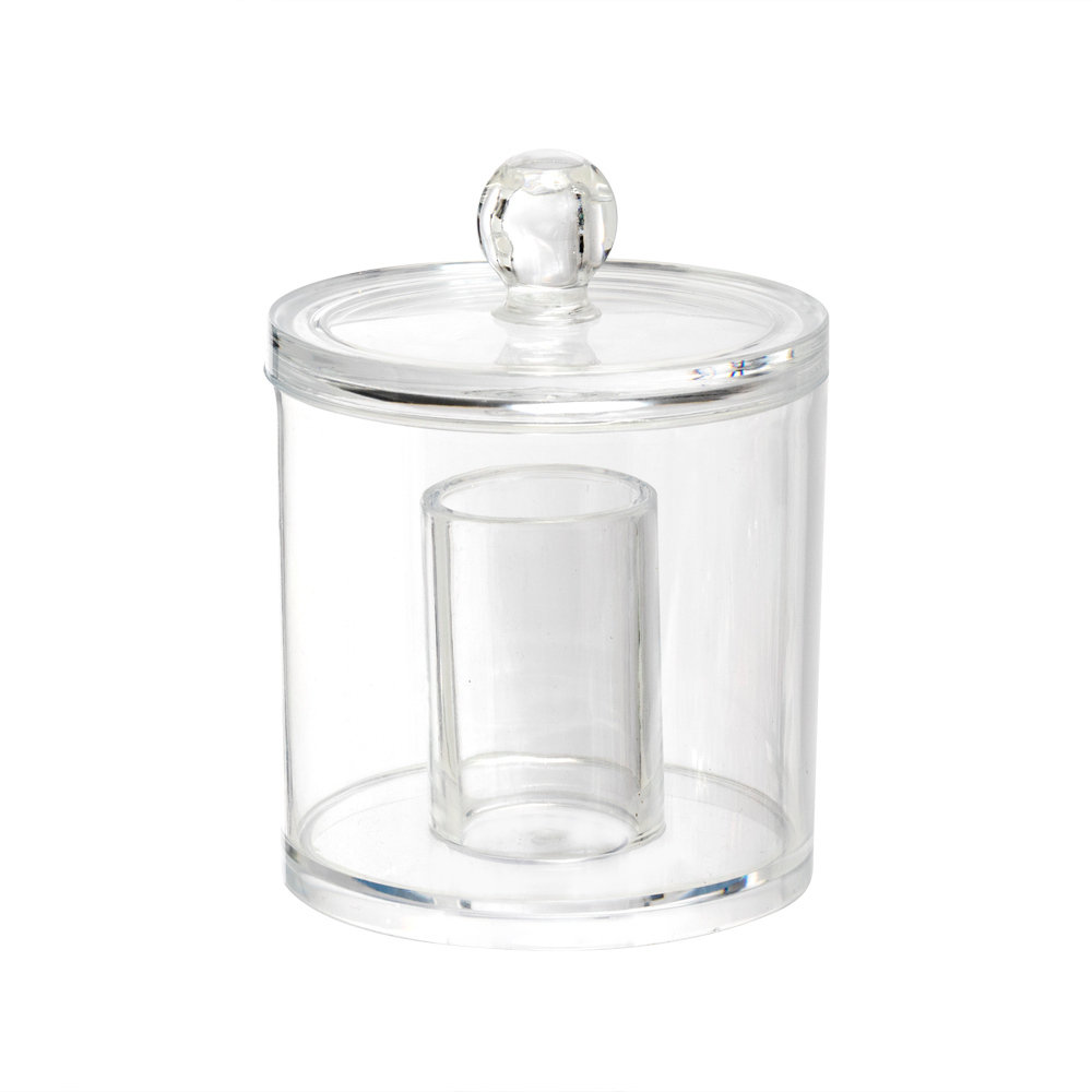 Latitude Run® Acrylic Bathroom Storage Container | Wayfair