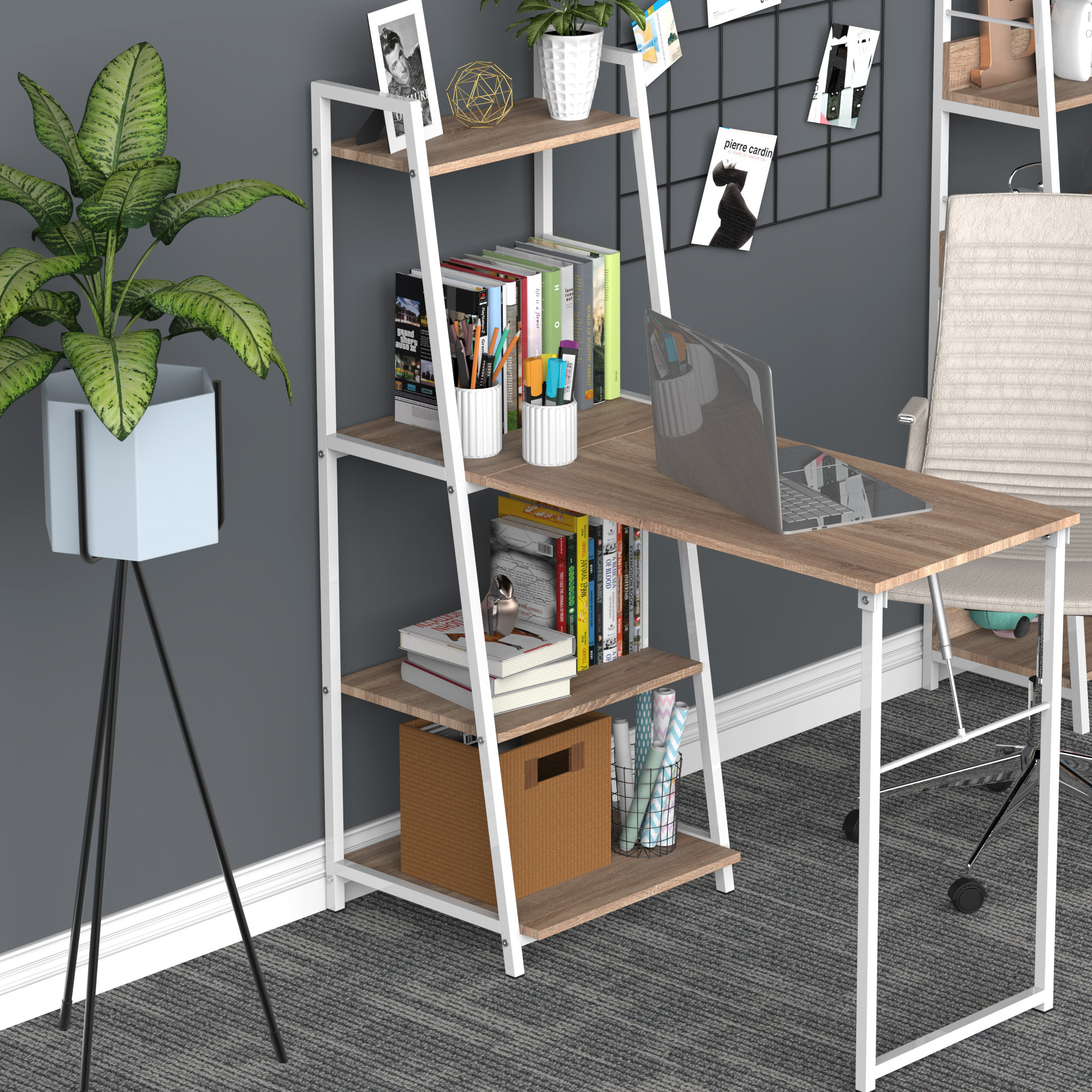 Latitude Run® Leaning/Ladder Desk & Reviews - Wayfair Canada
