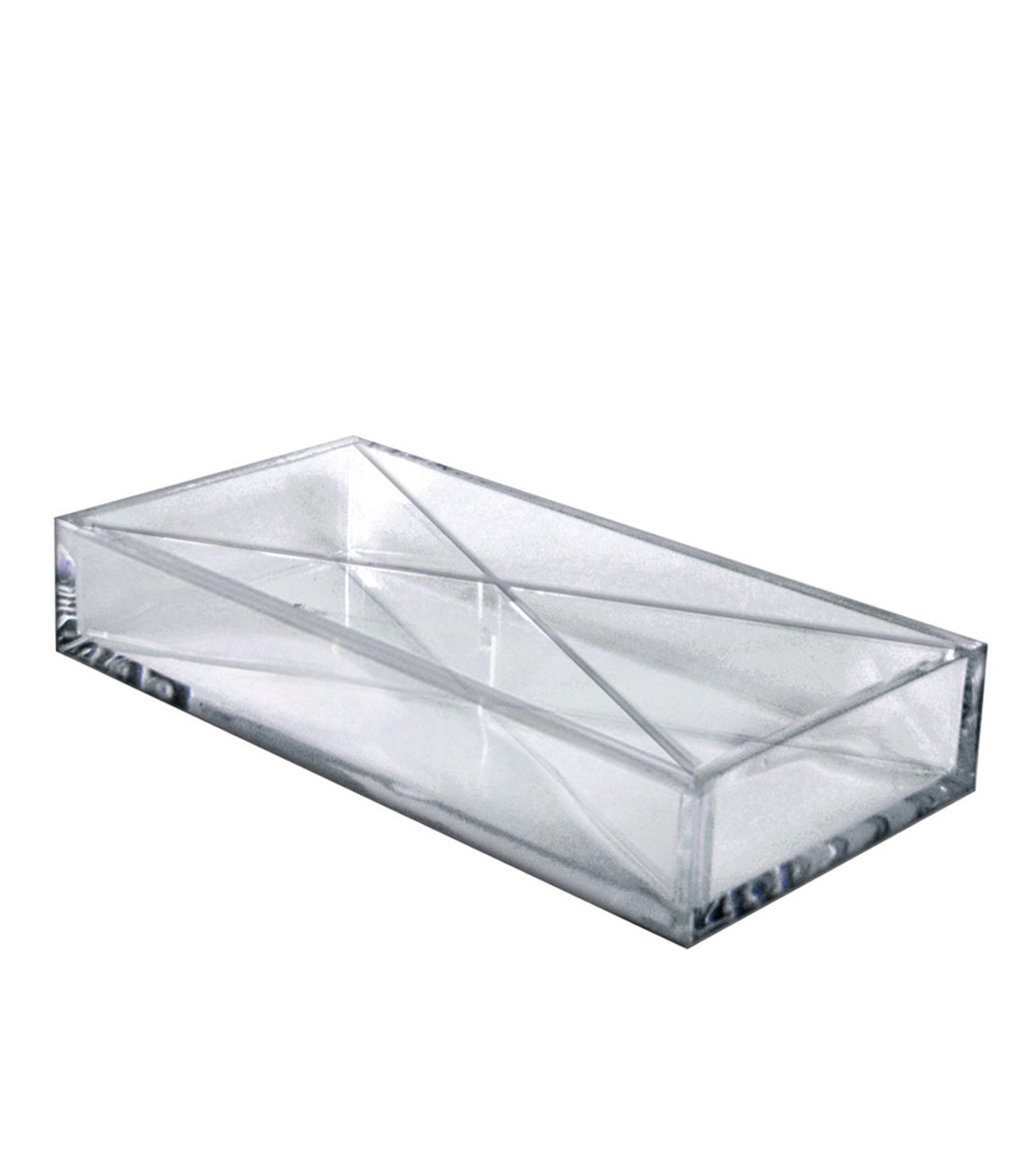 Azar Displays Large Tray Four Compartment Desk Organizer, 2-Pack | Wayfair