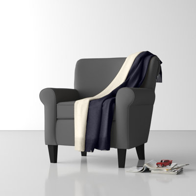 AllModern Linea Color Block Faux Cashmere Throw & Reviews | Wayfair