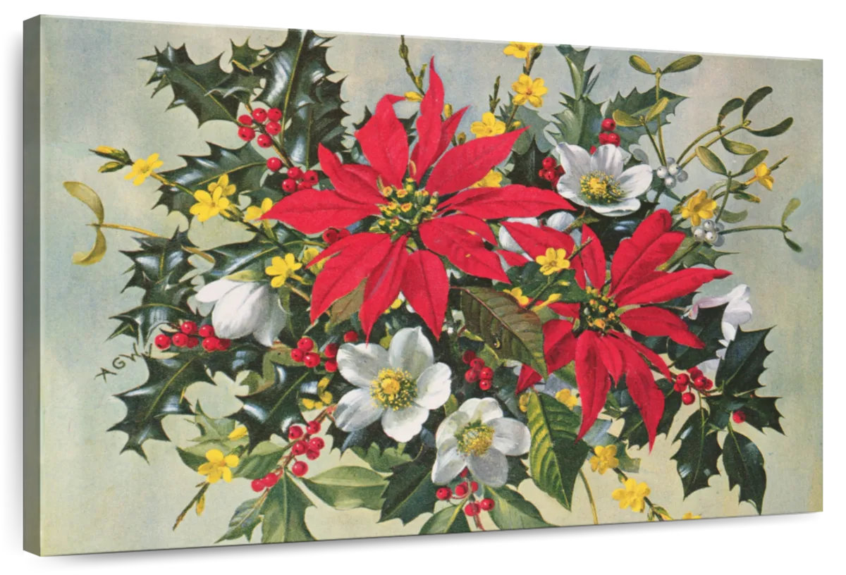 Lark Manor Harnek Christmas Flowers - Wayfair Canada