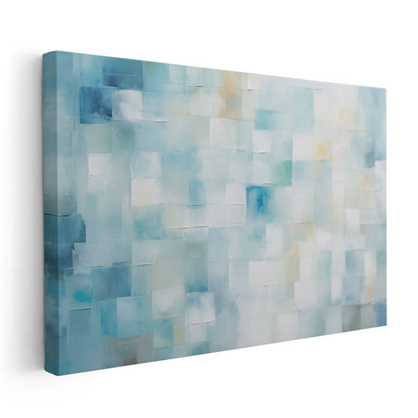Wrought Studio " Aquamarine Odyssey - Canvas Print Wall Art " | Wayfair