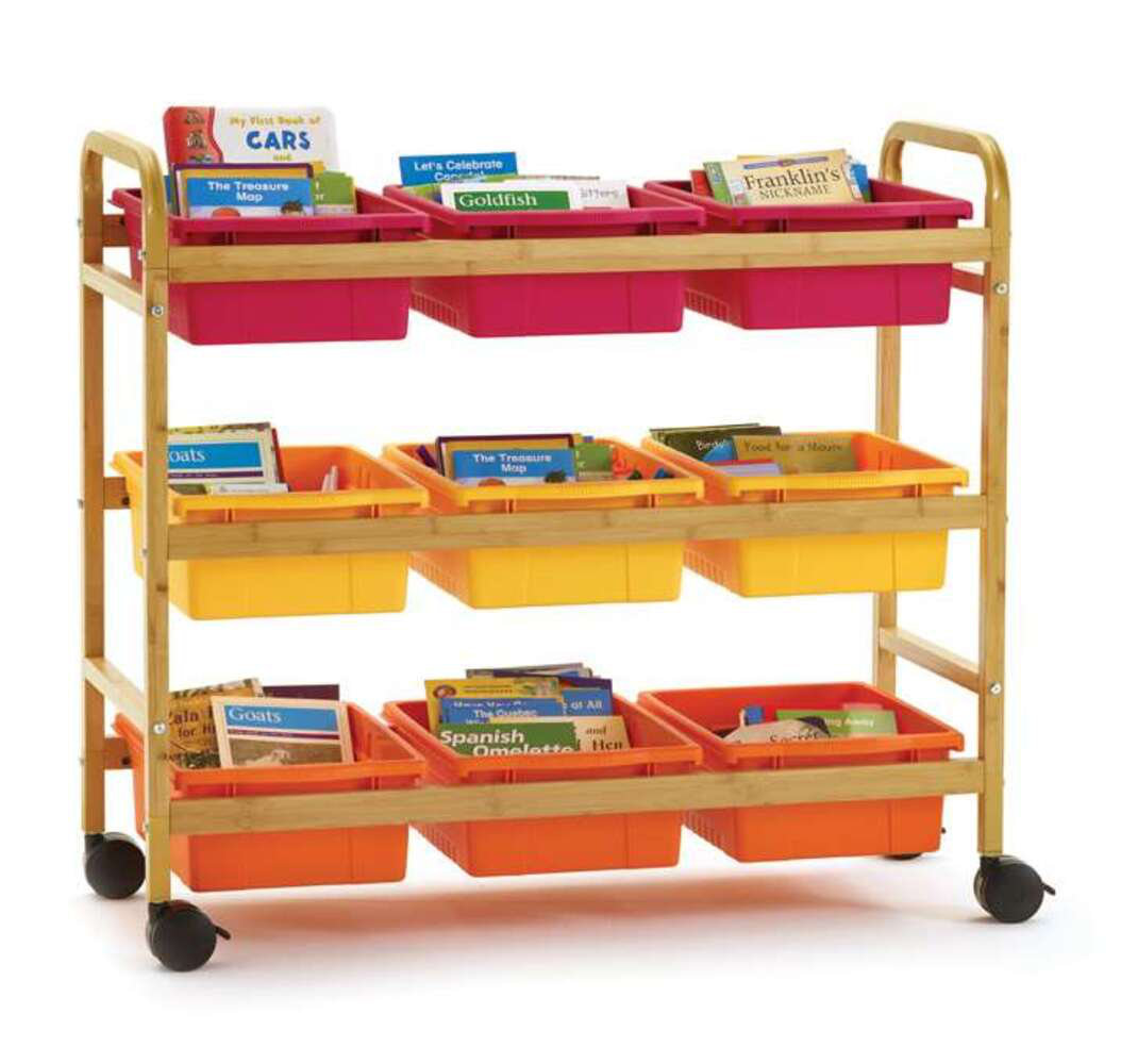 Copernicus Bamboo Teaching Cart | Wayfair