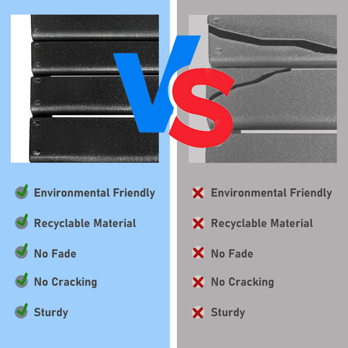 Dovecove Adirondack Chairs Hdpe Weather Resistant Outdoor Chair Black ...