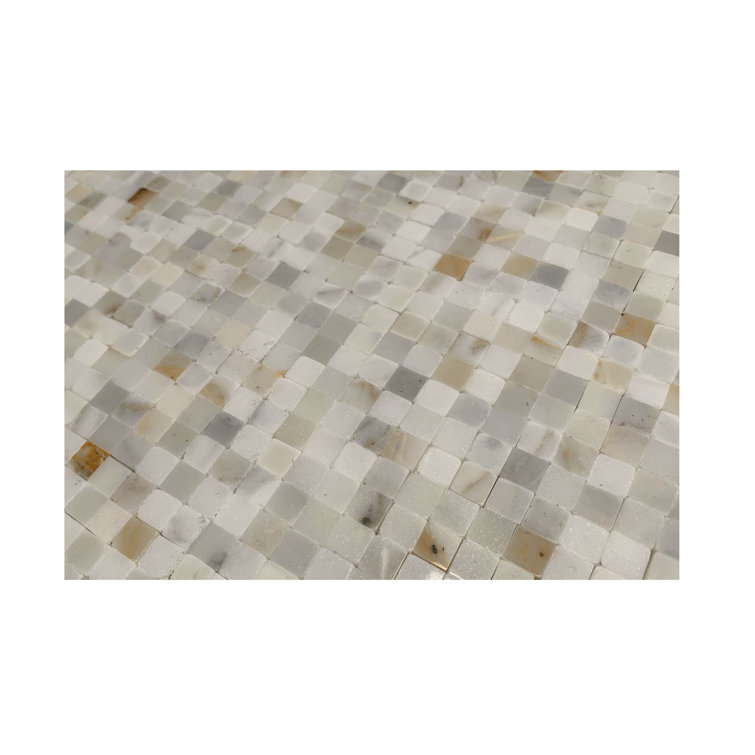 Bloom Stone 12'' W x 12'' L Natural Stone Tile Mosaic Sheet | Wayfair