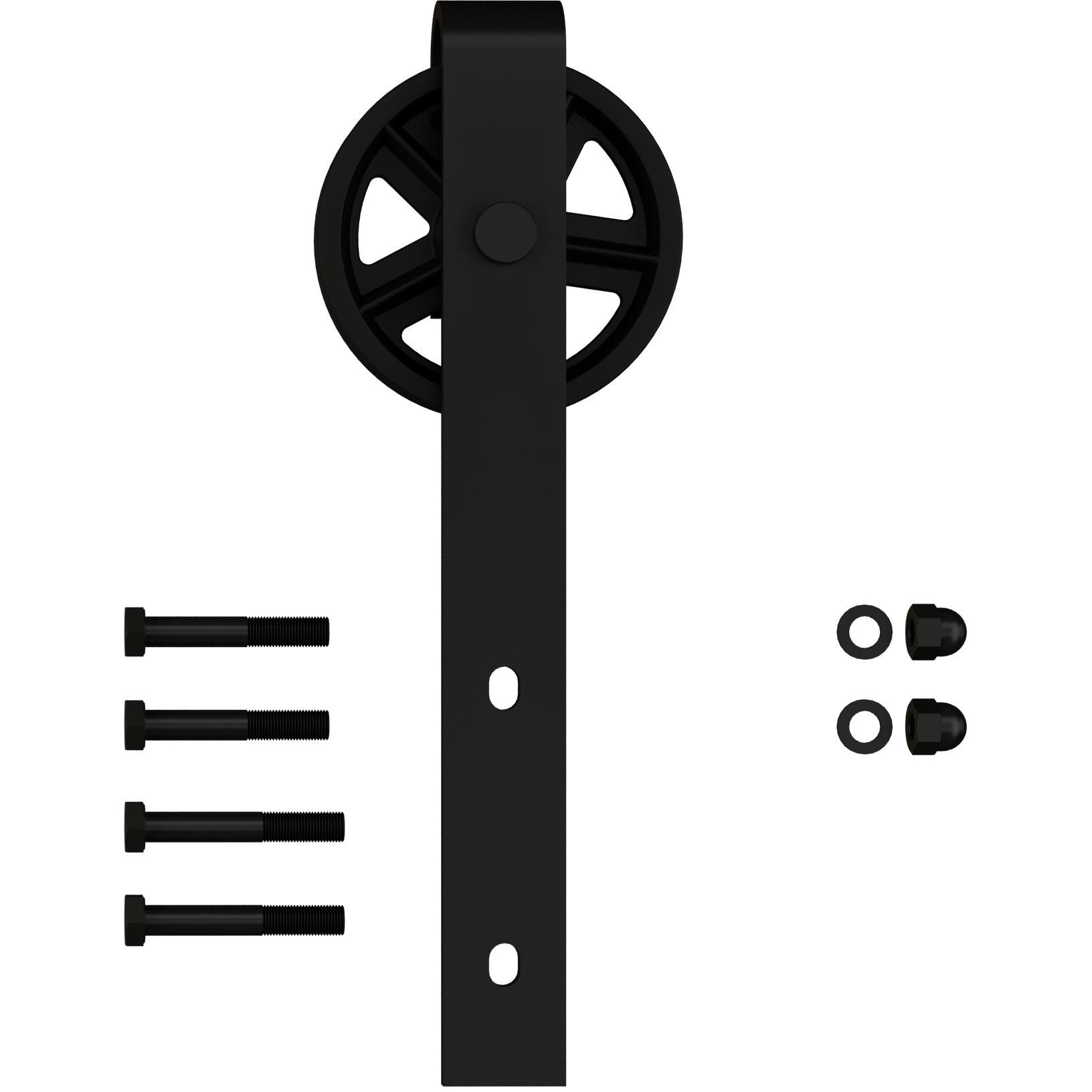 Stone Harbor Hardware Wagon Wheel Strap Hanger With Fasteners (No Track ...