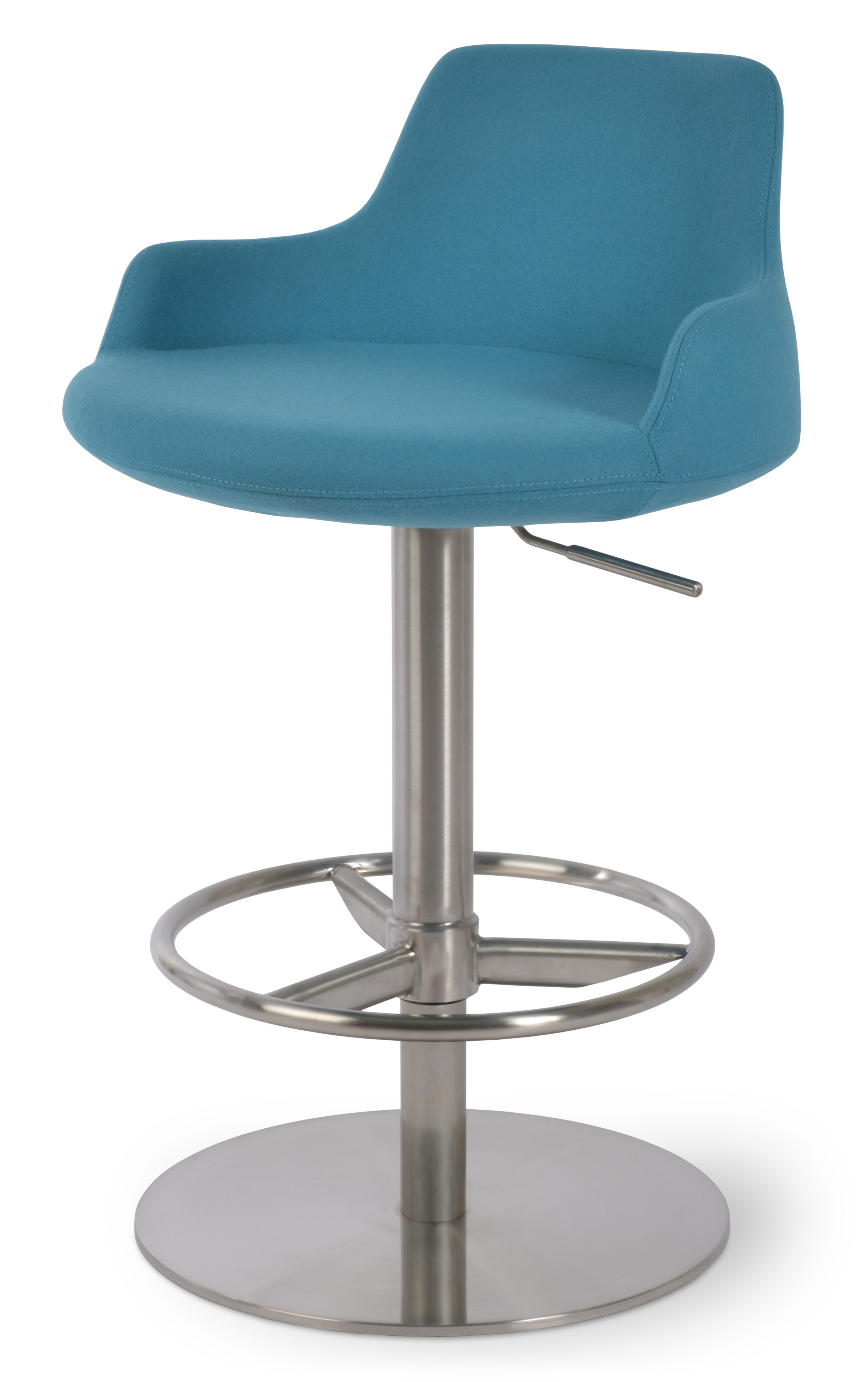 sohoConcept Swivel Adjustable Height Bar Stool | Wayfair