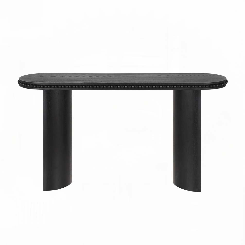 Red Barrel Studio Mirod Vintage Console Table with Beaded Trim and ...