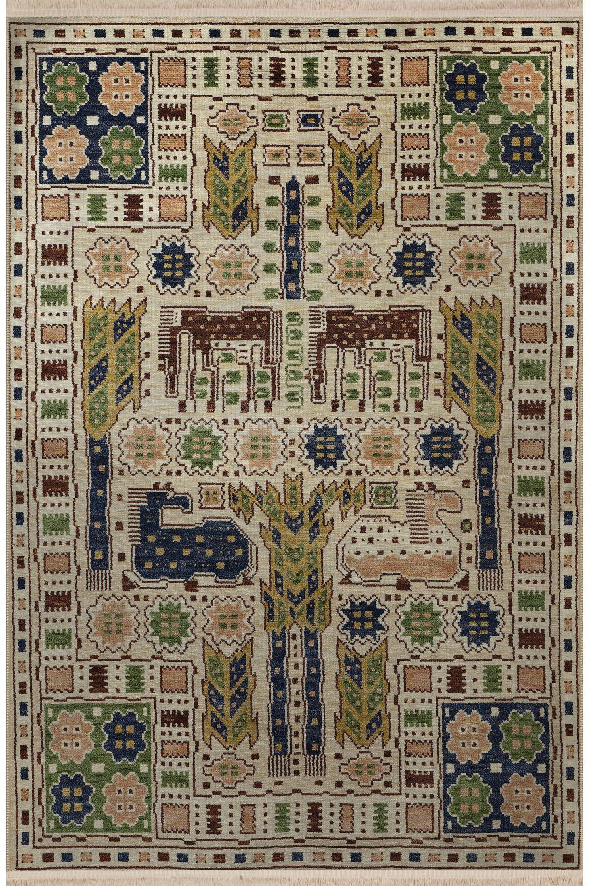 Dakota Fields Abstract Beige Area Rug | Wayfair