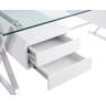 Modway Sector 71" Glass Top Glass Office Desk & Reviews | Wayfair
