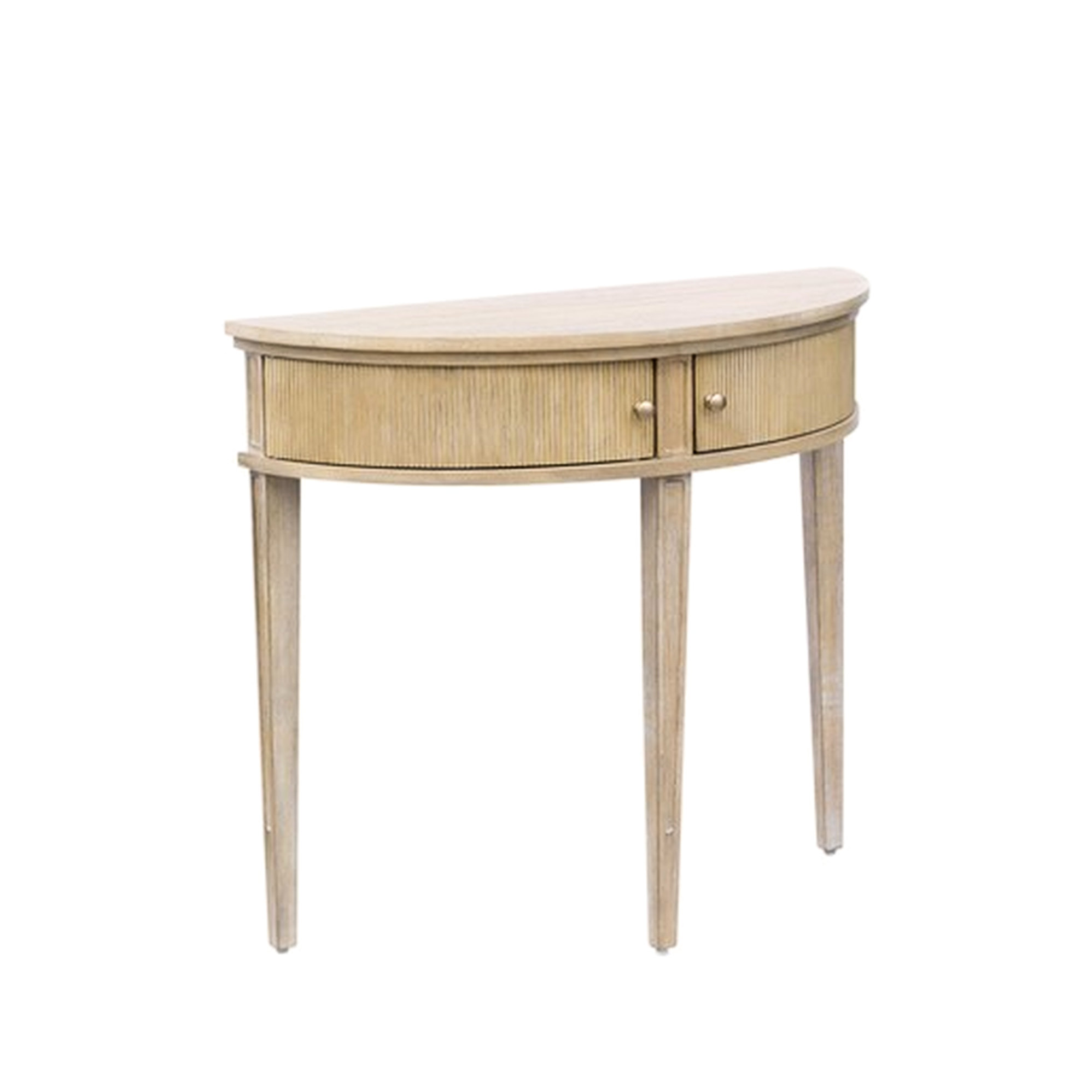 Darby Home Co 36"w Console Table - Allure Reclaimed Greige Solid Wood ...