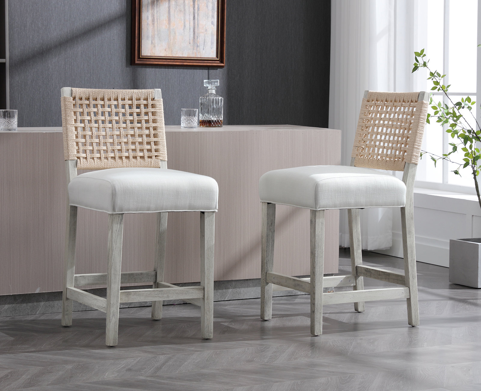 Red Barrel Studio® Dazhon 27'' Counter Stool & Reviews | Wayfair