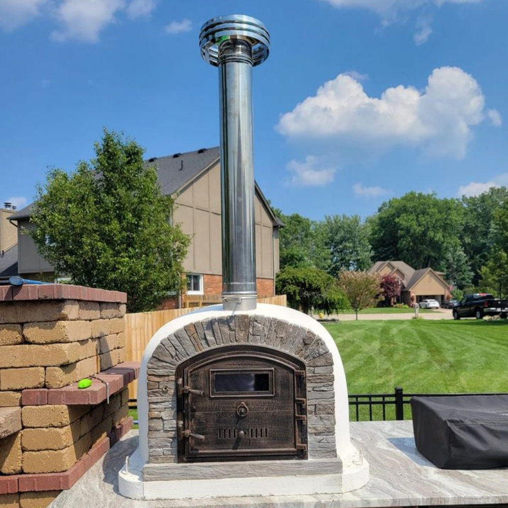 Authentic Pizza Ovens Ventura Stacked Stone Brick Pizza Oven & Reviews ...