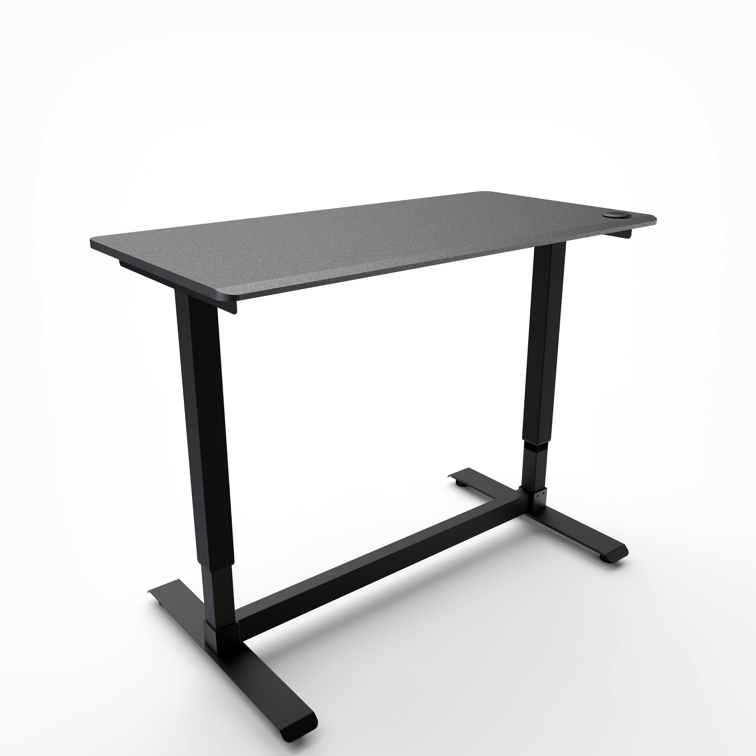 Inbox Zero Dianni Commercial Grade Sturdy Electric Height Adjustable ...
