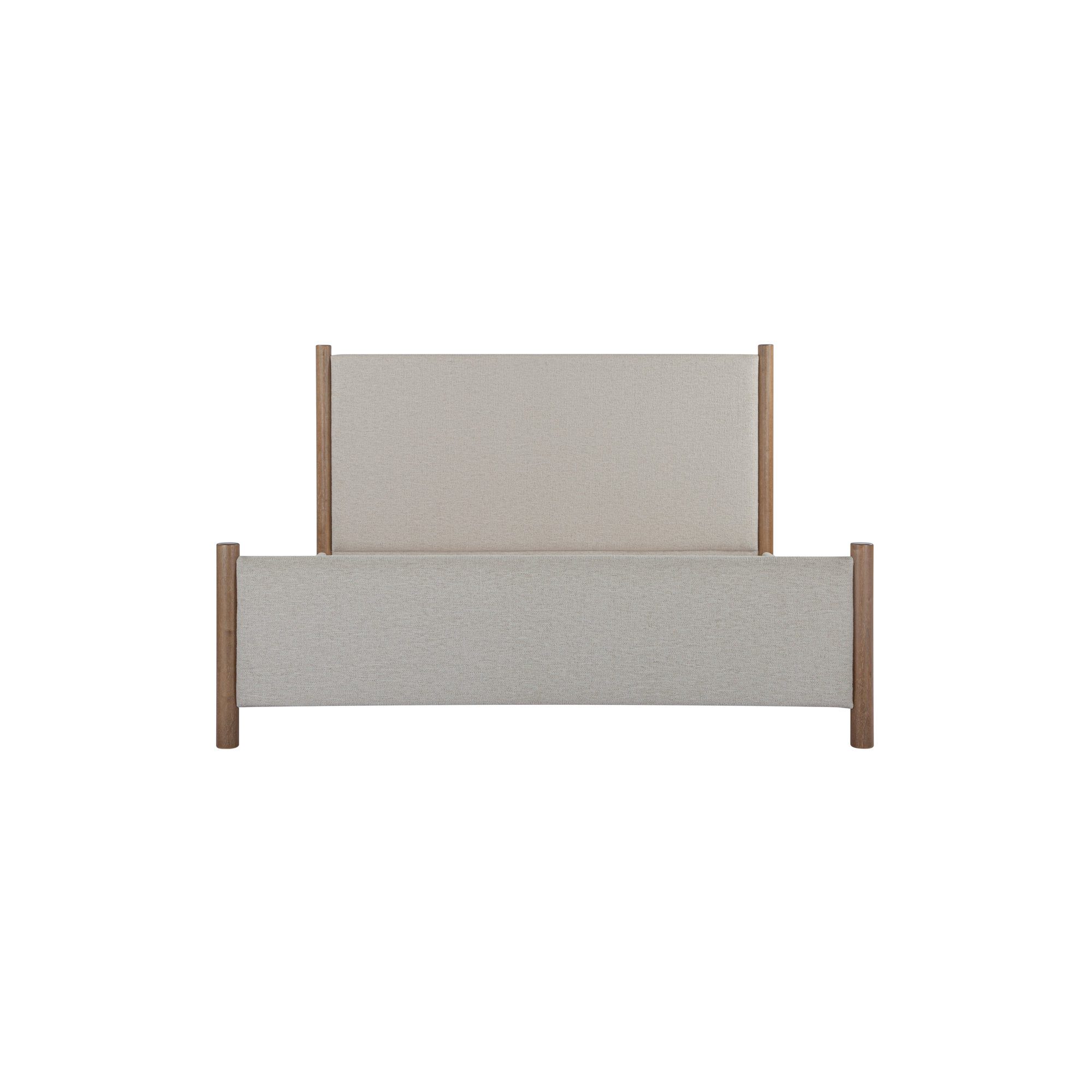 Hokku Designs Phabian Queen Bed Beige | Wayfair