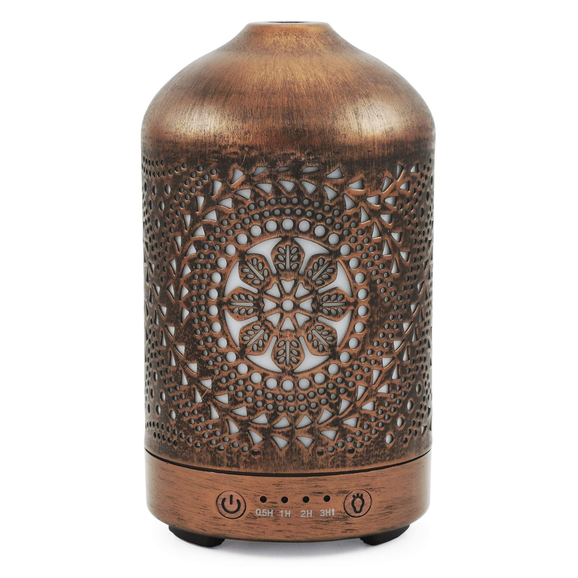 Dakota Fields Essential Oil Diffuser Metal Diffuser 100 Ml Timers Night ...