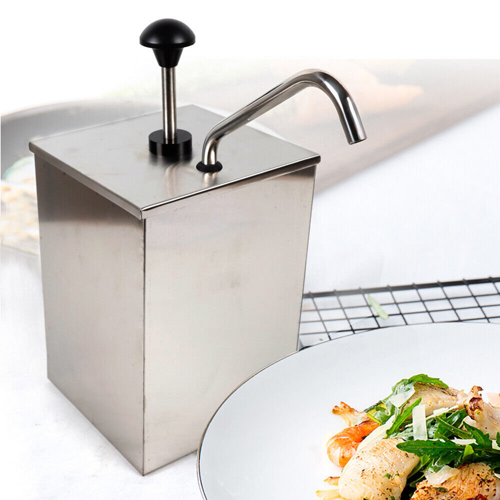 Prep & Savour Condiment Pump Sauce Dispenser | Wayfair