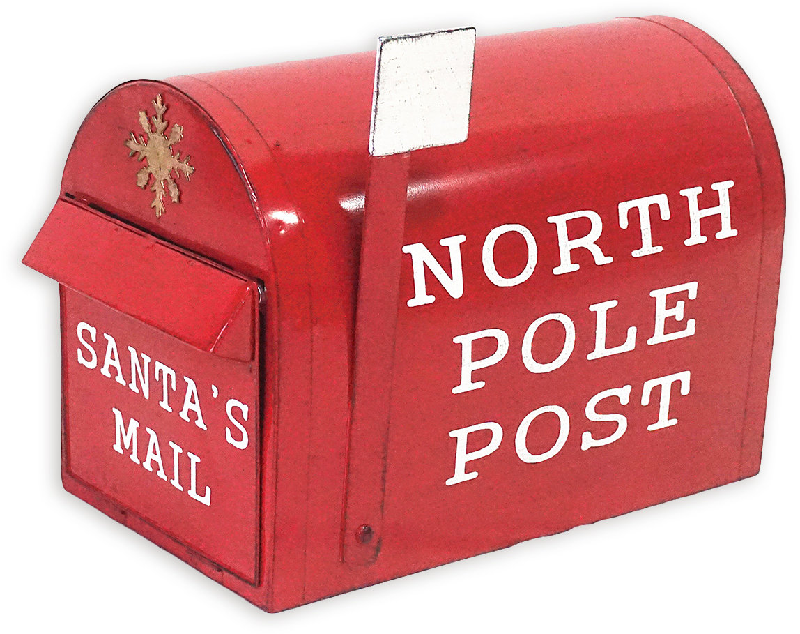 The Holiday Aisle® North Pole Mailbox | Wayfair