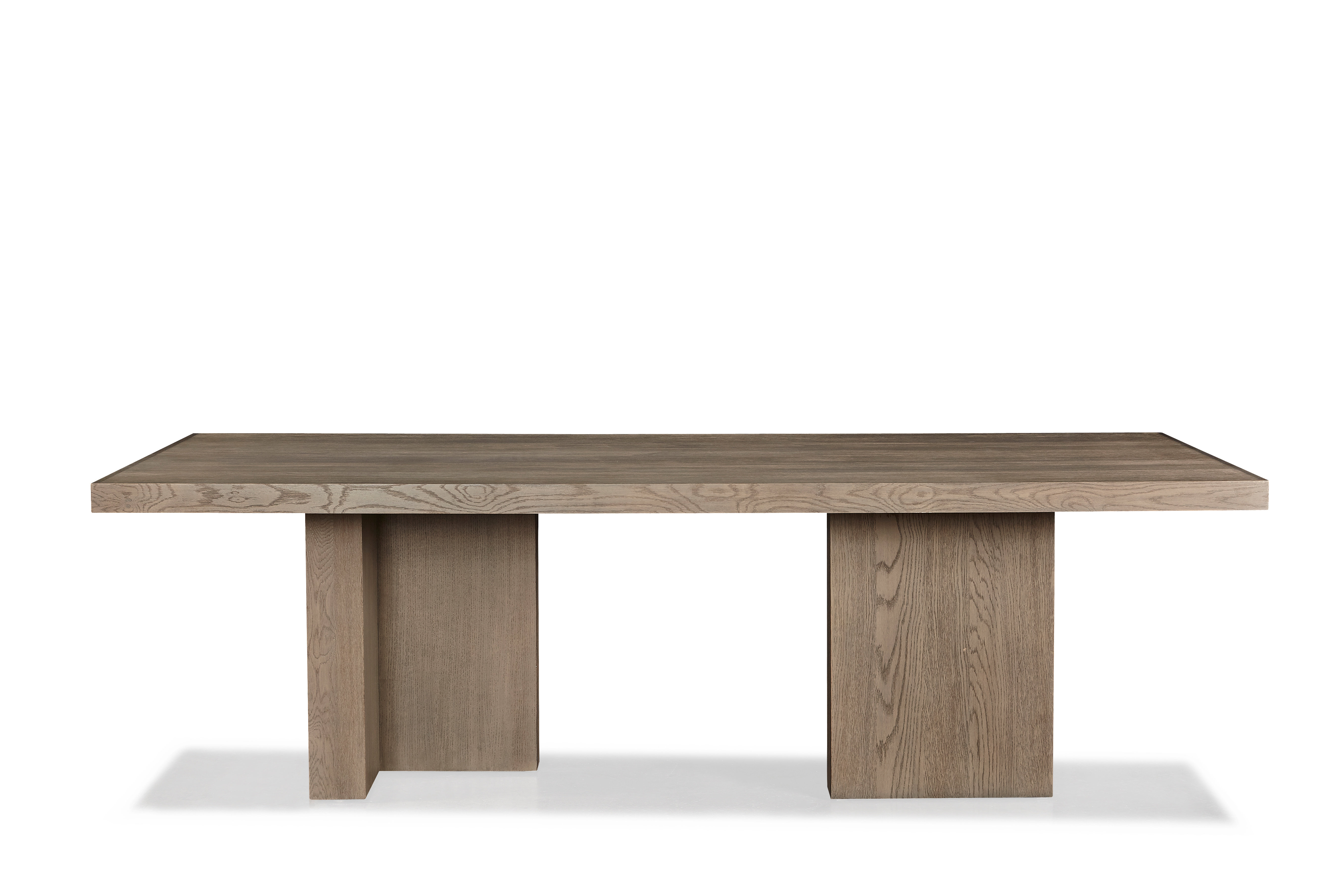 Lillian August Dalton 98" L Solid Oak Dining Table | Wayfair