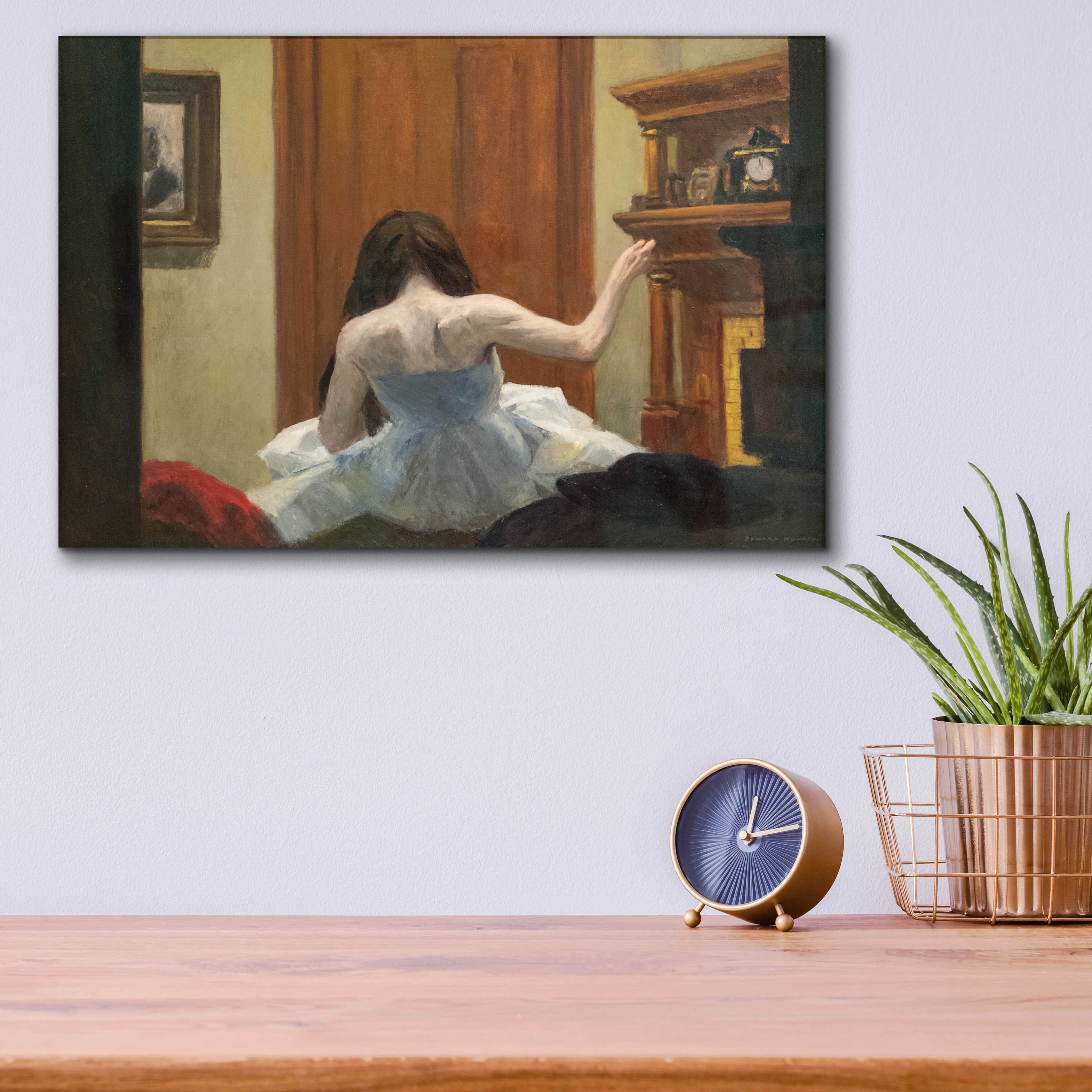 Red Barrel Studio® 'New York Interior, c. 1921' by Edward Hopper ...