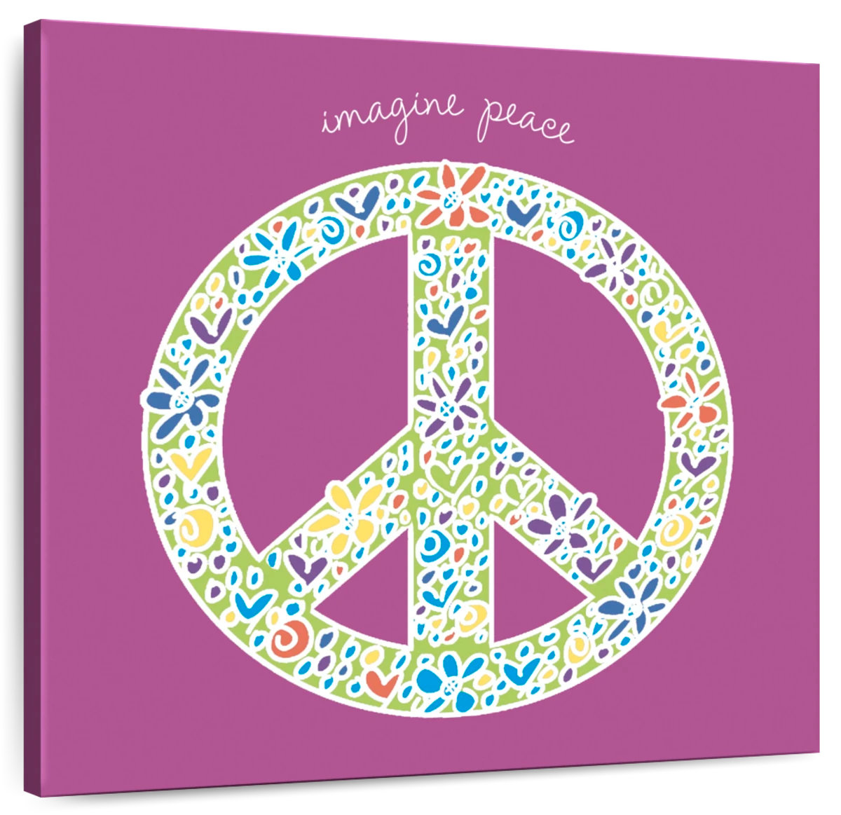 Elephant Stock Imagine Peace Logo | Wayfair