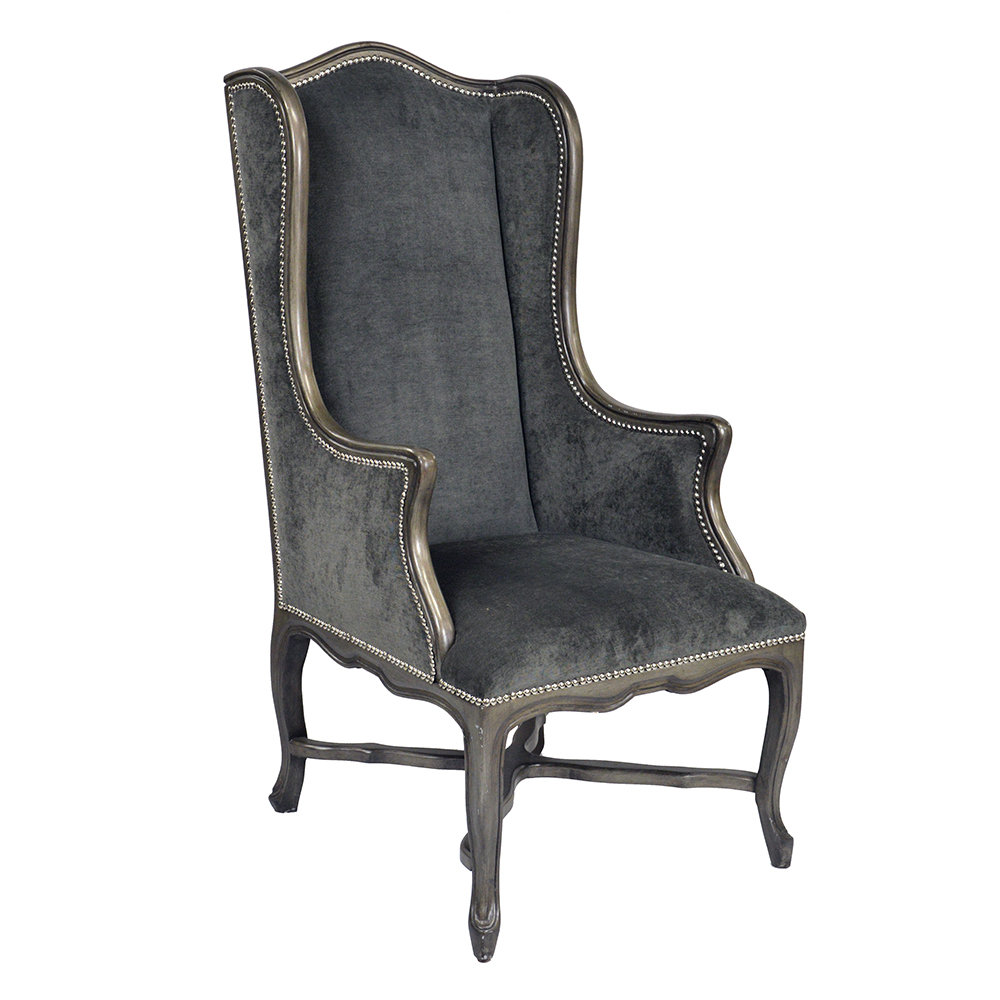 Canora Grey Kale French Wing Back Library Chair - Wayfair Canada