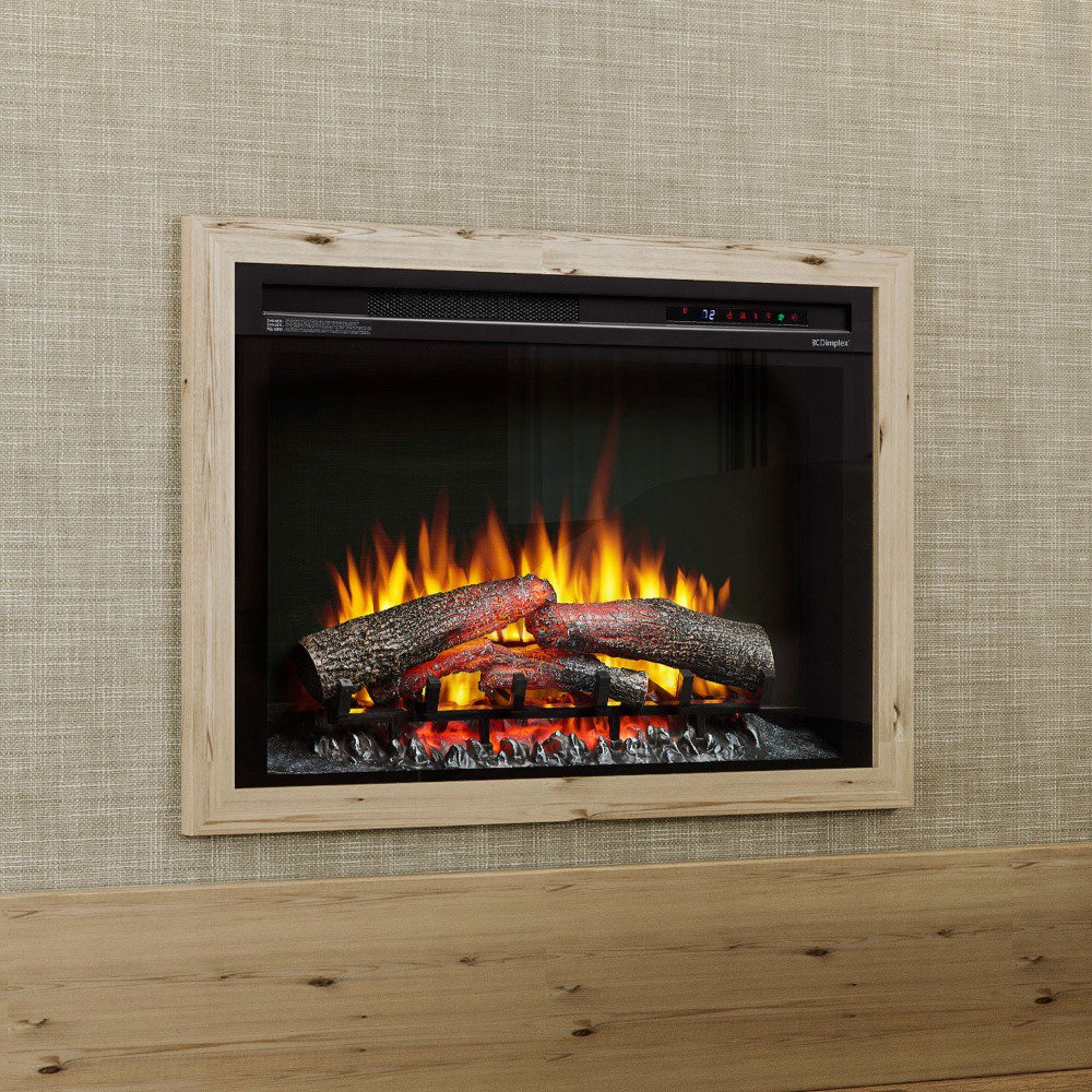 Dimplex Nova Multi-Fire XHD Electric Fireplace Insert with Logs - 1,000 ...