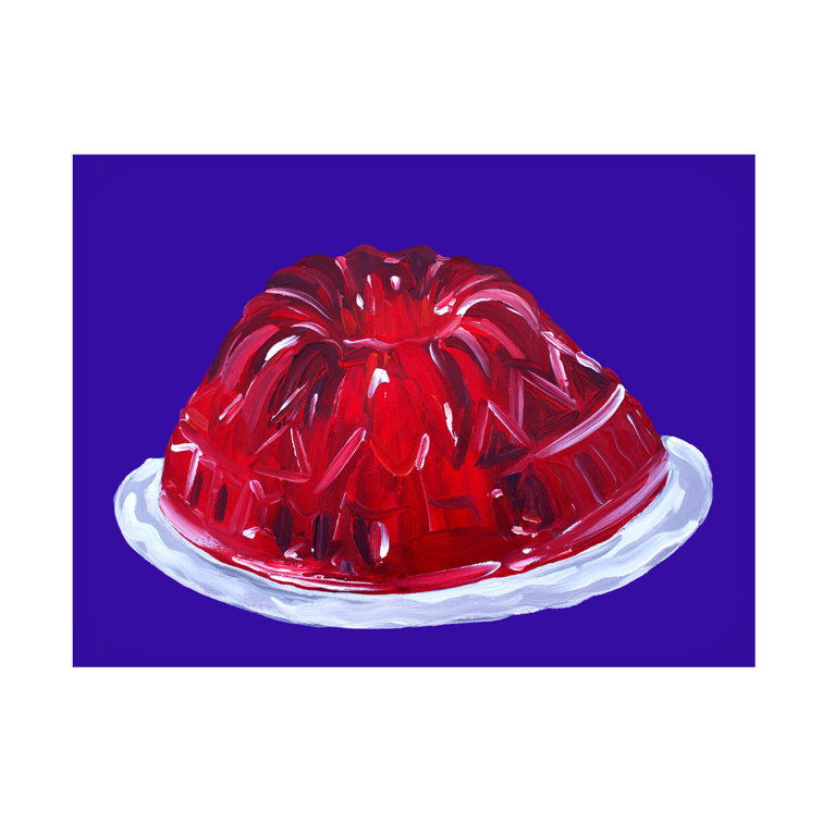 Bay Isle Home " Wobbly Jelly " Print on Canvas | Wayfair